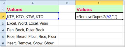 how to remove duplicate characters or words in string of a