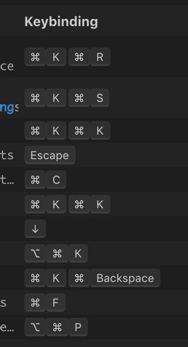 increase spacing between keybinding keys by miguelsolorio · pull