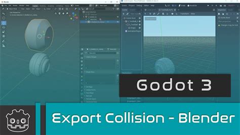 godot 3 exporting custom collision from blender youtube