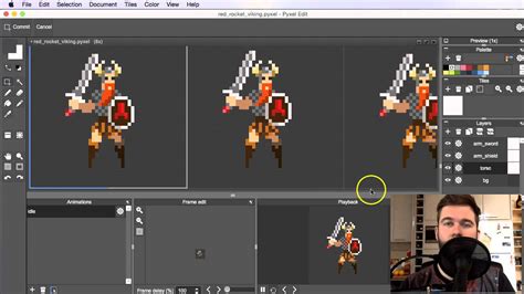 animated pixel art tutorial adr alpujarra