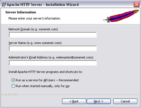 setting up windows apache server testing dhtml menu