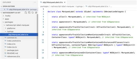 how to create a nativescript plugin that uses native ios and android
