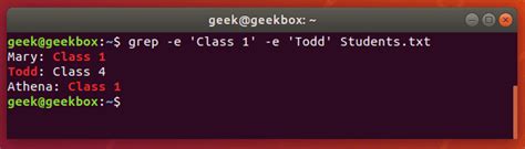grep command in linux with examples get gnu