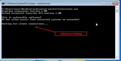 exploiting vanilla buffer overflow in vulnserver trun