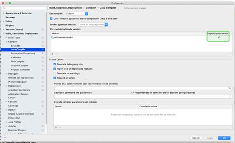 java 10 cannot find symbol var in intellij idea