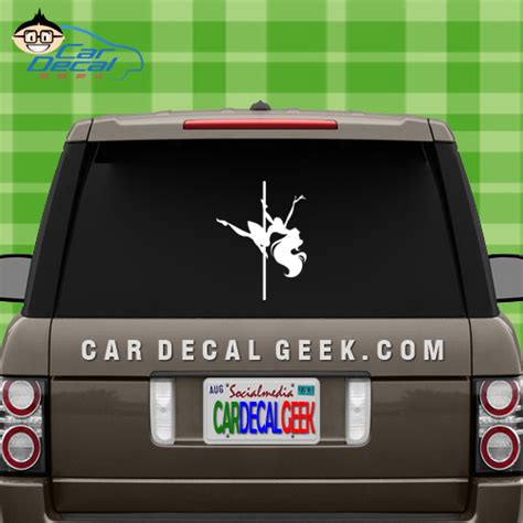 Pole Dancer Stripper Vinyl Car Truck Decal Sticker