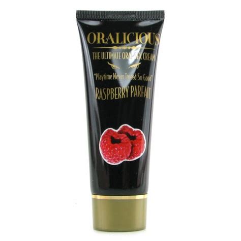 oralicious the ultimate oral sex cream raspberry 2oz on