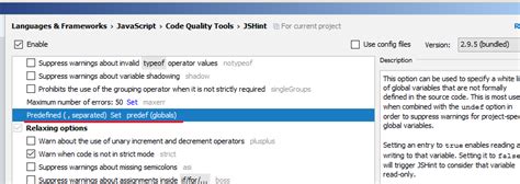phpstorm doesn t recognize require define key words from node js