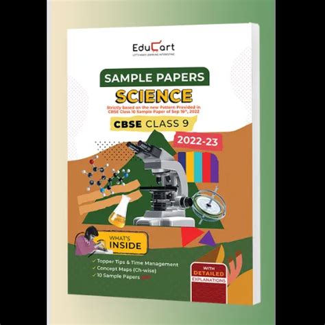 Educart Cbse Class 9 Sample Paper 2022 Science With Detailed