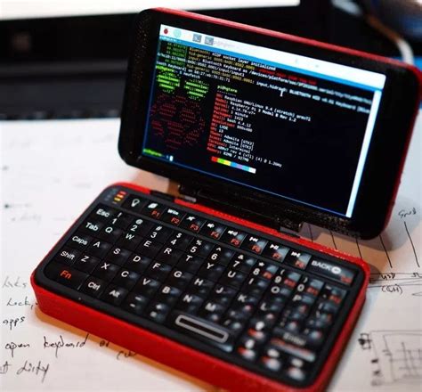raspberry pi based hyper keyboard pi and hgterm handheld pcs and raspi