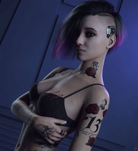 Cyberpunk 2077 Judy Alvarez By Alienally Kazuliski R Kazuliski