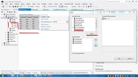 asp c vb jquery javascript gridview sql server ajax ssrs