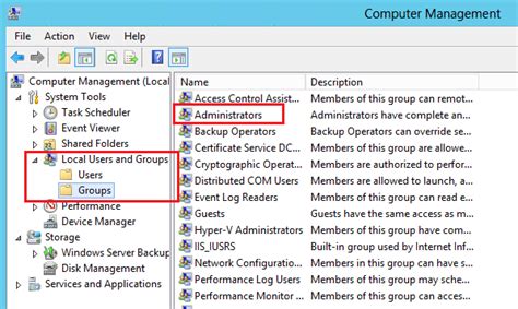 windows server 2012 how to add an account to a local administrator