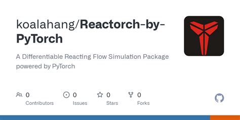 github koalahang reactorch by pytorch a differentiable reacting flow