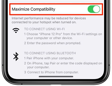 Iphone Personal Hotspot How To Switch Between 2 4ghz And 5ghz Bands