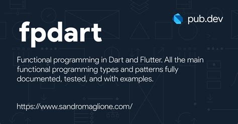 github sandromaglione fpdart functional programming in dart and