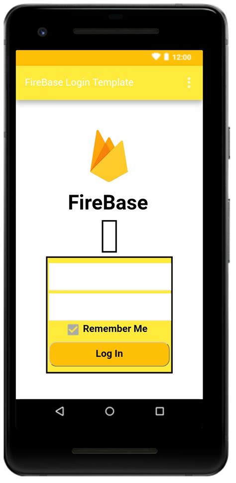 firebase login template open source kodular community