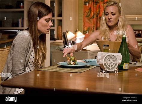 Yvonne Strahovski Dexter Table