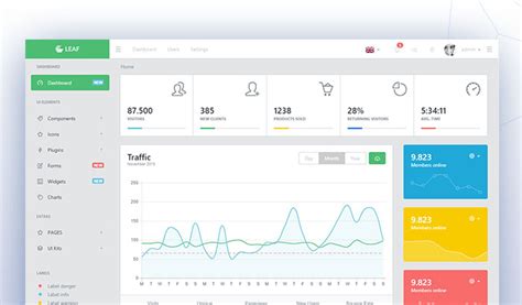 26 best free html5 bootstrap admin dashboard templates