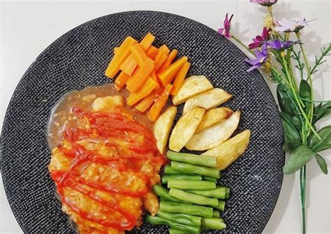 Resep Chicken Steak Ala Waroeng Steak Praktis Dan Enak Oleh Nadzia