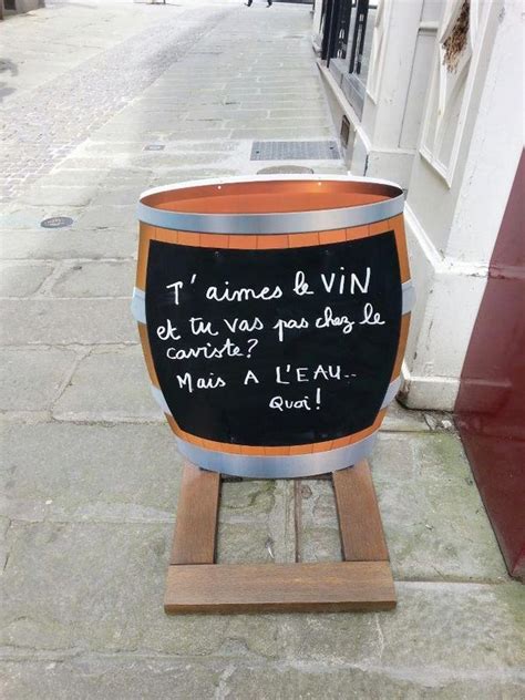 Panneau De Caviste Humour Vin Citation Vin Caviste