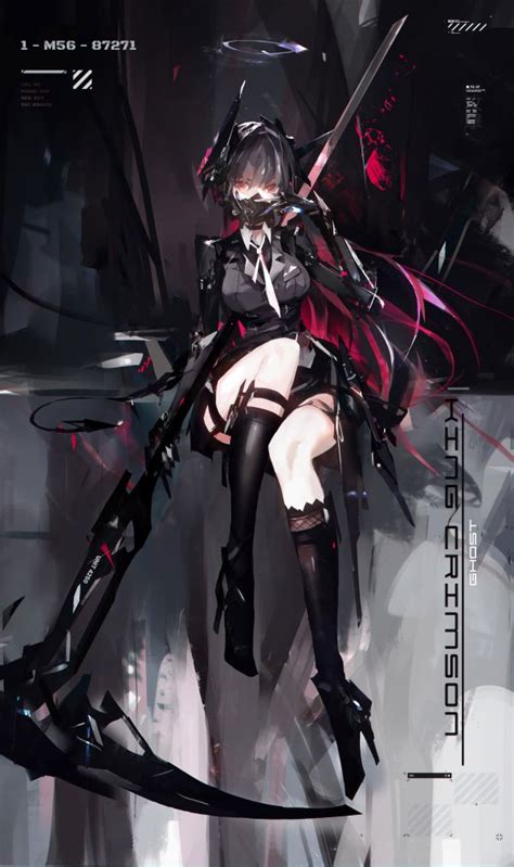 Wallpaper Cell Artist Portrait Display Anime Girls Blame Cyborg