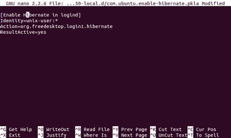 how to enable hibernate in ubuntu