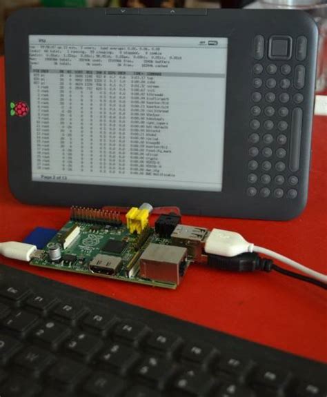 hacker uses kindle as raspberry pi screen the register