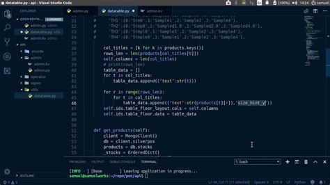 python kivy pos system part 4 admin dashboard part 8