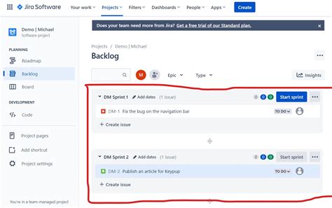 How To Create A Sprint In Jira Quick Tutorial Keypup