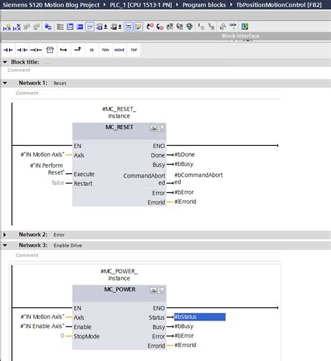 motion control solutions with technology objects in siemens tia portal