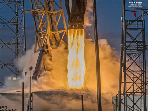 Spacex 2nd Starlink Blastoff With 1st Quadruply Launched Landed Falcon