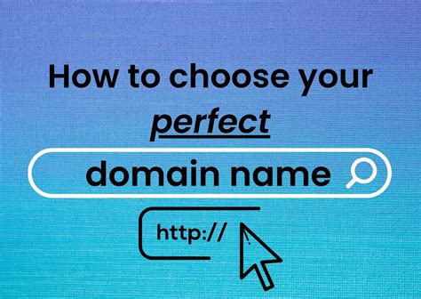 How To Choose Your Perfect Domain Name Statelyweb