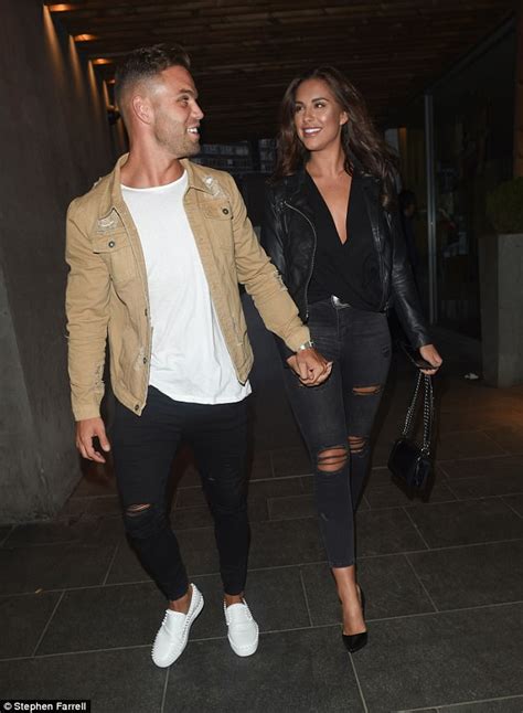 Jessica Shears And Dominic Lever Look Smitten On Night Out Daily Mail