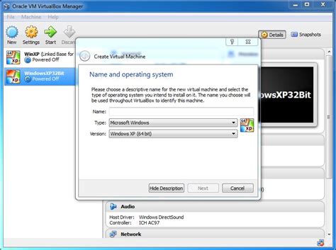 oracle database administration create new oracle vm virtualbox
