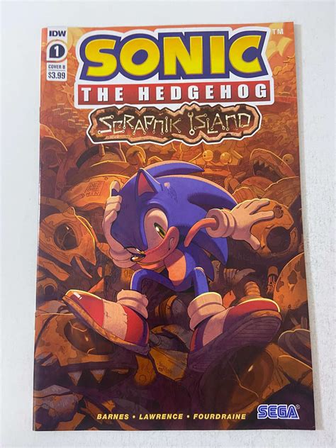 Sonic The Hedgehog Scrapnik Island Set 1 4 Cover B Nm — The Canadian