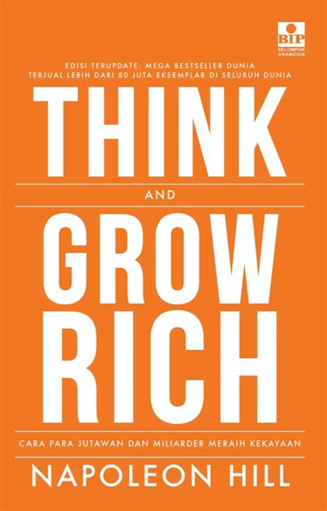 Jual Buku Think And Grow Rich Cara Para Jutawan Dan Miliarder Meraih