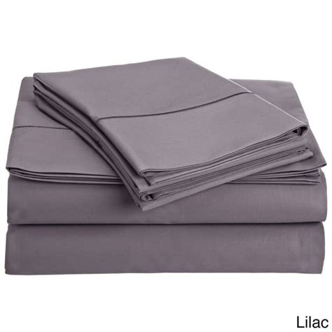 800 Thread Count 100 Egyptian Cotton 4 Pc Sheet Set