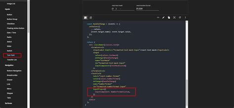 javascript react does not recognize the `inputprops` prop on a dom