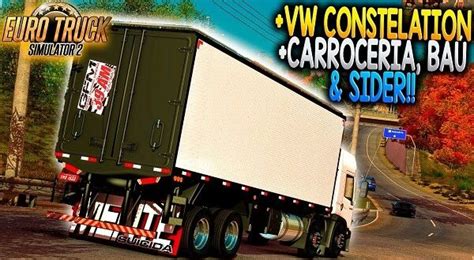 Caminhão Vw Constellation Com Varios Chassis Mods Ets2 1 46 Dalenha Mods