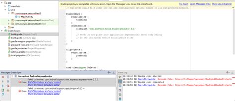 unresolved android dependency issue stack overflow