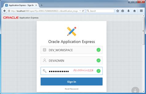 install oracle apex 5 0