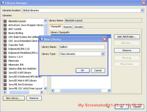 jsp with database connectivity how to use sqlite database