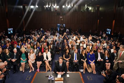 Kavanaugh Supreme Court Confirmation Hearings Protests Or ‘mob Rule