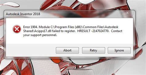 solved autodesk inventor 2018 installation fail error 1904 and 1723