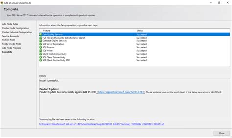 install sql server 2017 on windows server 2016 failover