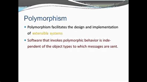 java basics polymorphism youtube
