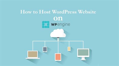 how to host wordpress website on wp engine