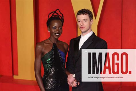 March 11 2024 Beverly Hills Ca Usa Lupita Nyong O Joseph Quinn