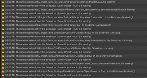 the referenced script on this behaviour game object is missing